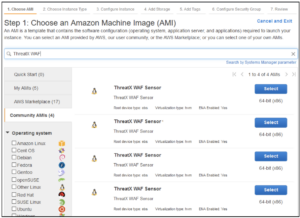 AWS AMI Deployment Guide - ThreatX